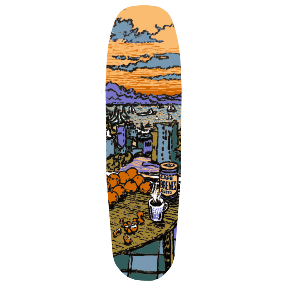 Chico Stix Chico SF AM Deck - 8.8" - Seed Skateshop