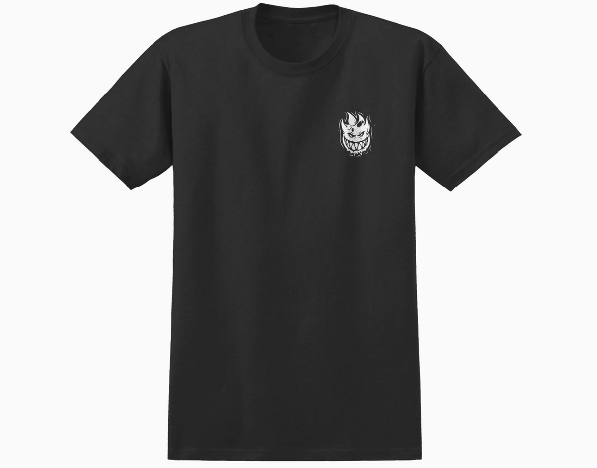 Spitfire Decay Tee - Black - Seed Skateshop