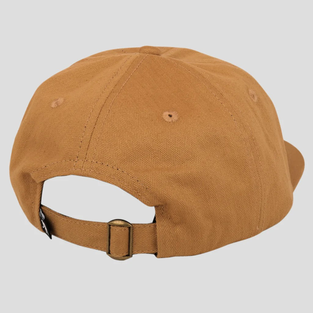 Pass~Port Quill Patch 6 Panel Cap - Tan - Seed Skateshop